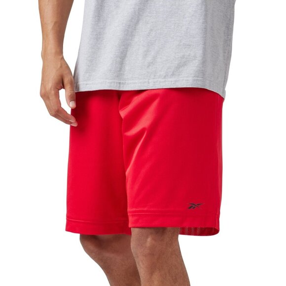 Reebok | Shorts | Reebok Men Regular Fit Mesh Logo Basketball Shorts ...